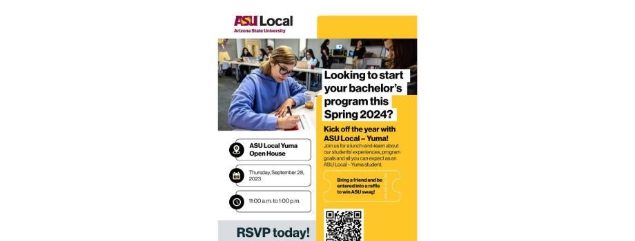ASU Local Yuma Open House | Arizona Western College